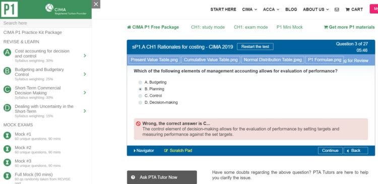 Best CIMA Courses 2025: CIMA Professional Qualification